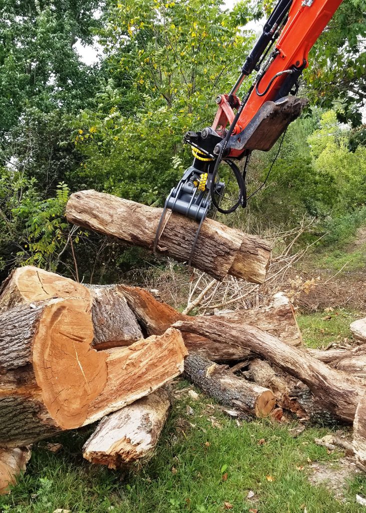 Exac-One Log Grab - Ransome Attachments