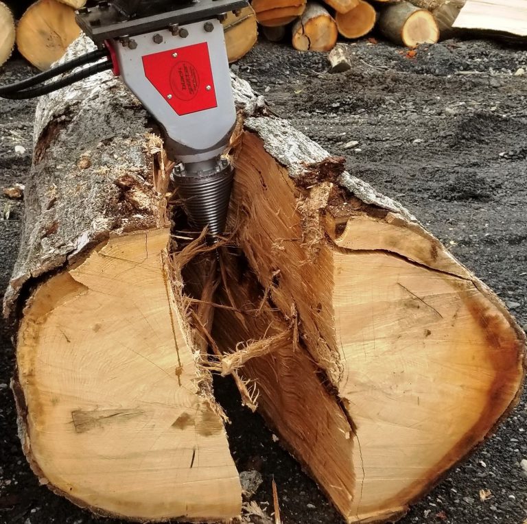 Black Splitter Log Splitters - Ransome Attachments