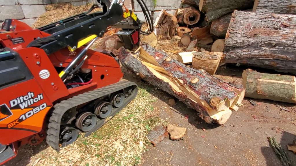 Black Splitter Log Splitters - Ransome Attachments